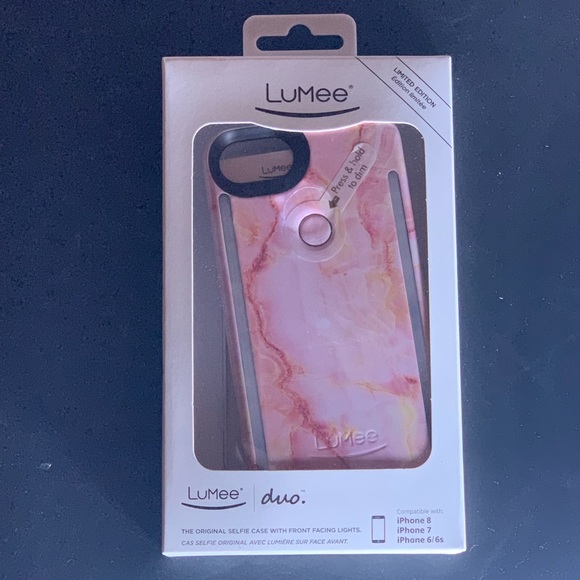 LuMee | Accessories | Lumee Duo Black Marble Case Iphone 876s | Poshmark